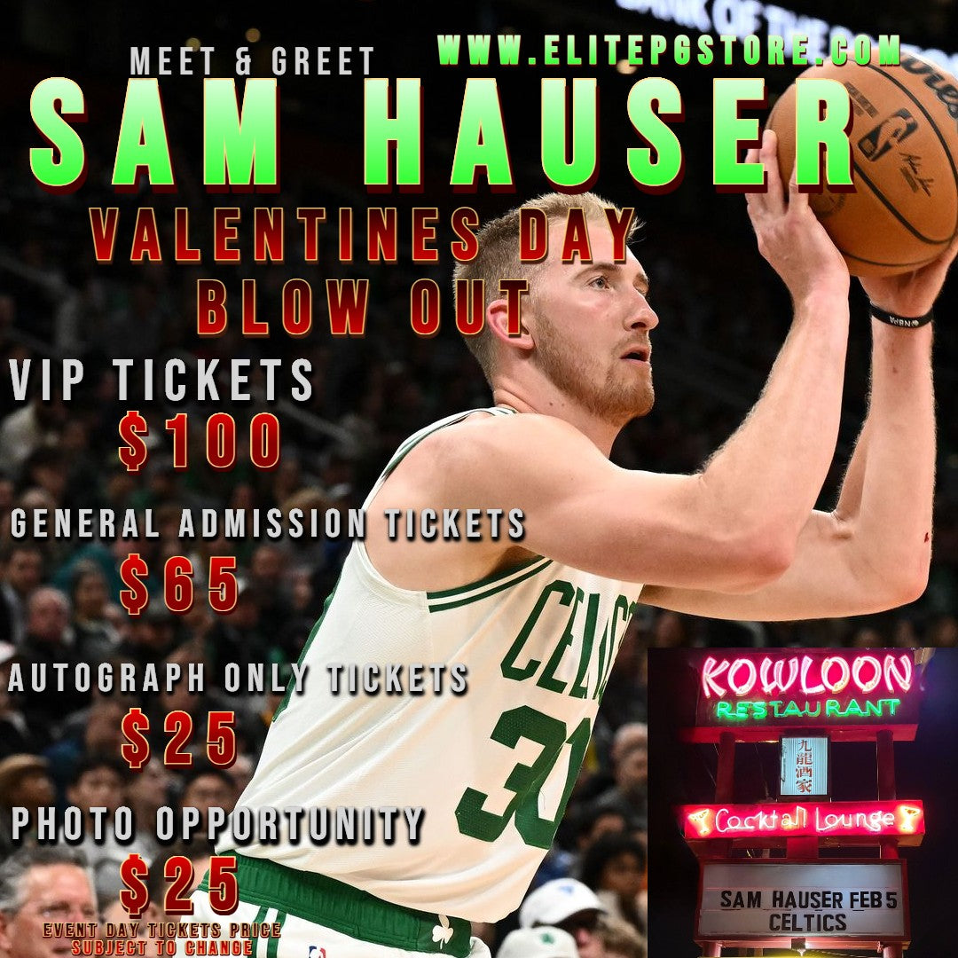 PHOTO OPPORTUNITY Sam Hauser BOSTON CELTICS (PHOTO OPP ONLY) – Elite ...